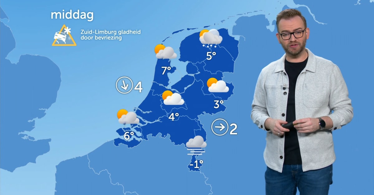 Hart van Nederland - Late Editie: Nu pas de eerste matige vorst van ...