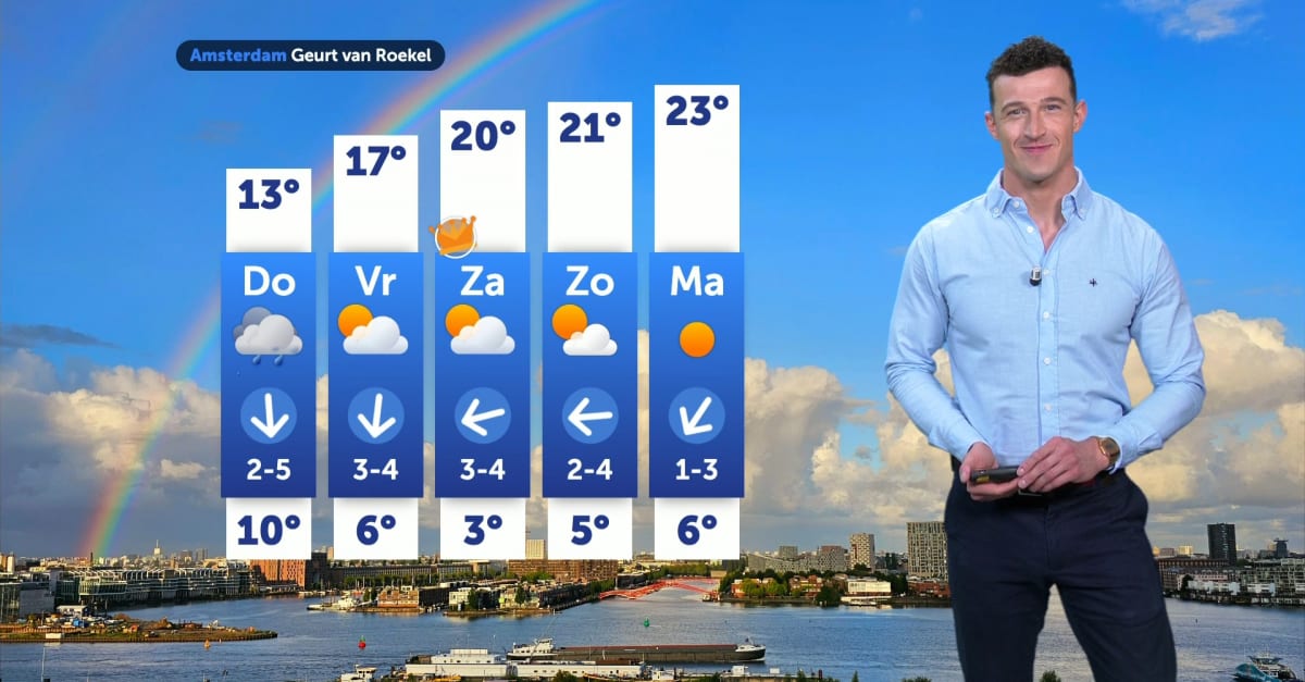 Hart van Nederland - Late Editie: Weerbericht woensdag 23 april 2025