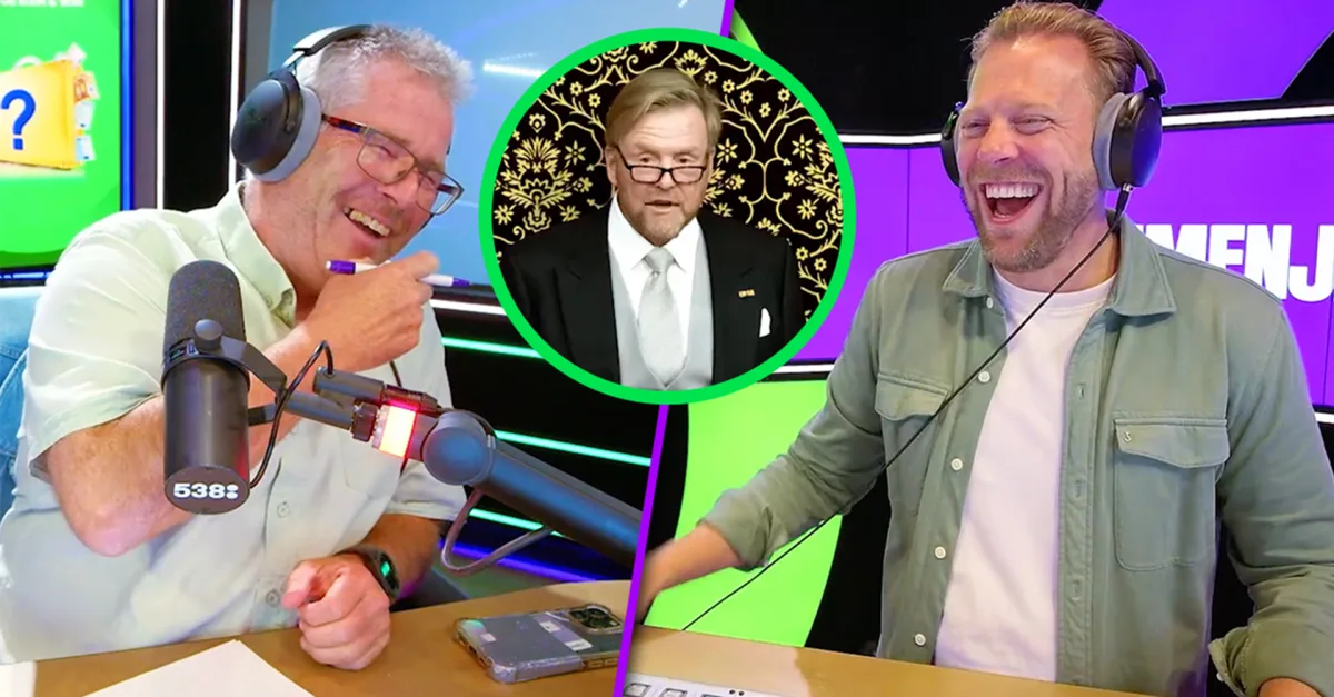 'Koning Wim-Lex' oefent de troonrede tijdens De 538 Ochtendshow! 🤣 ...