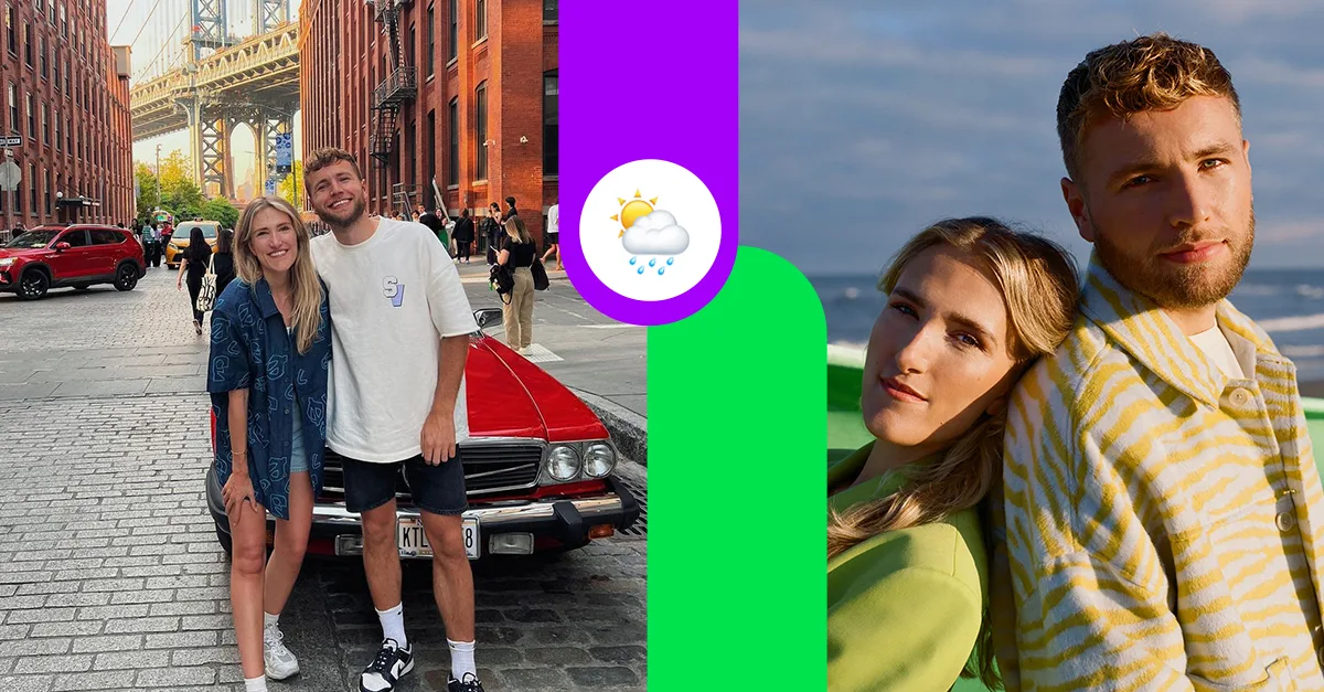 Suzan en Freek eren de liefde en de zomer met Nooit Meer Regen! ☀️ ...