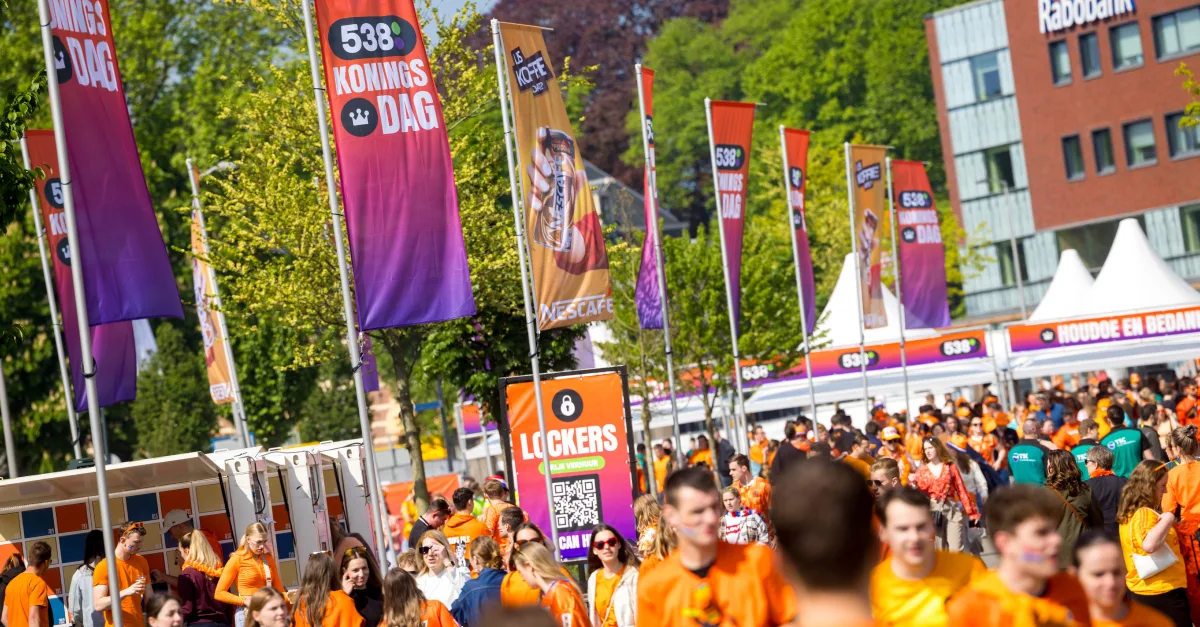 Route, vervoer en parkeren op 538 Koningsdag | Radio 538