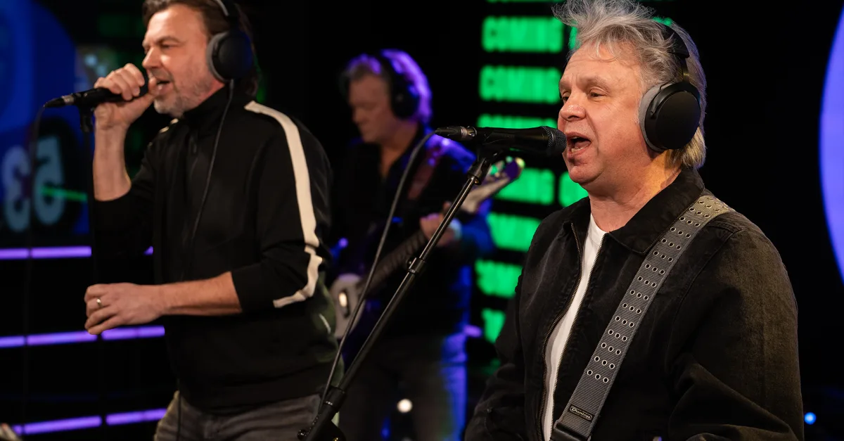 Coming On Strong doet Buddy Joe van Golden Earring bij Evers & co.