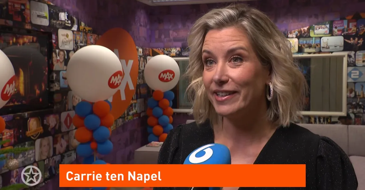 Carrie ten Napel vindt nieuw muziekprogramma 'spannend'