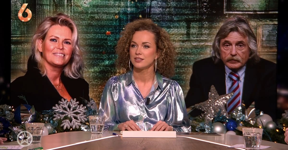 Het botert niet tussen Johan Derksen en Antoinnette Scheulderman
