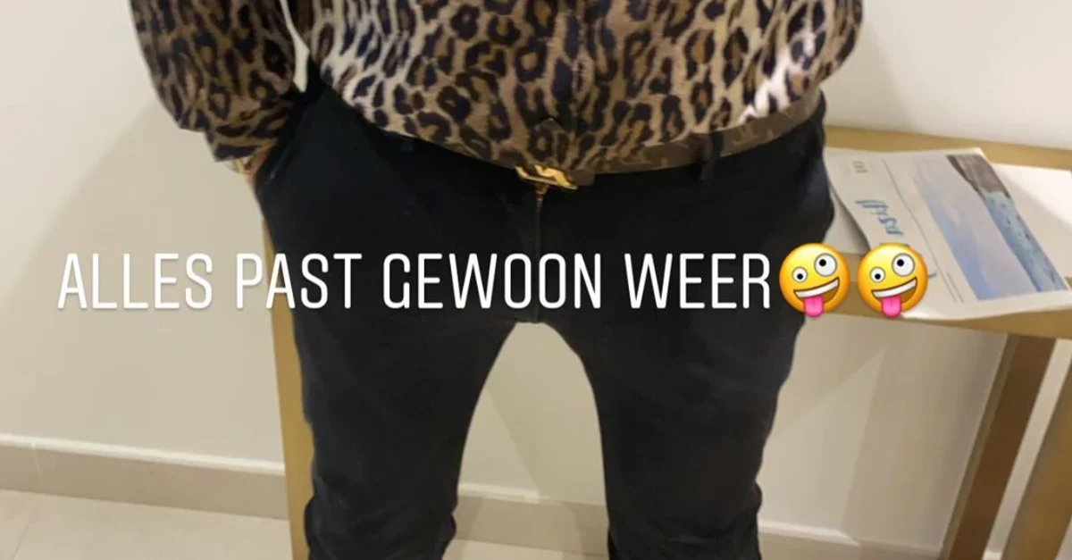 Gordon flink afgevallen: 'Alles past gewoon weer!' | Shownieuws