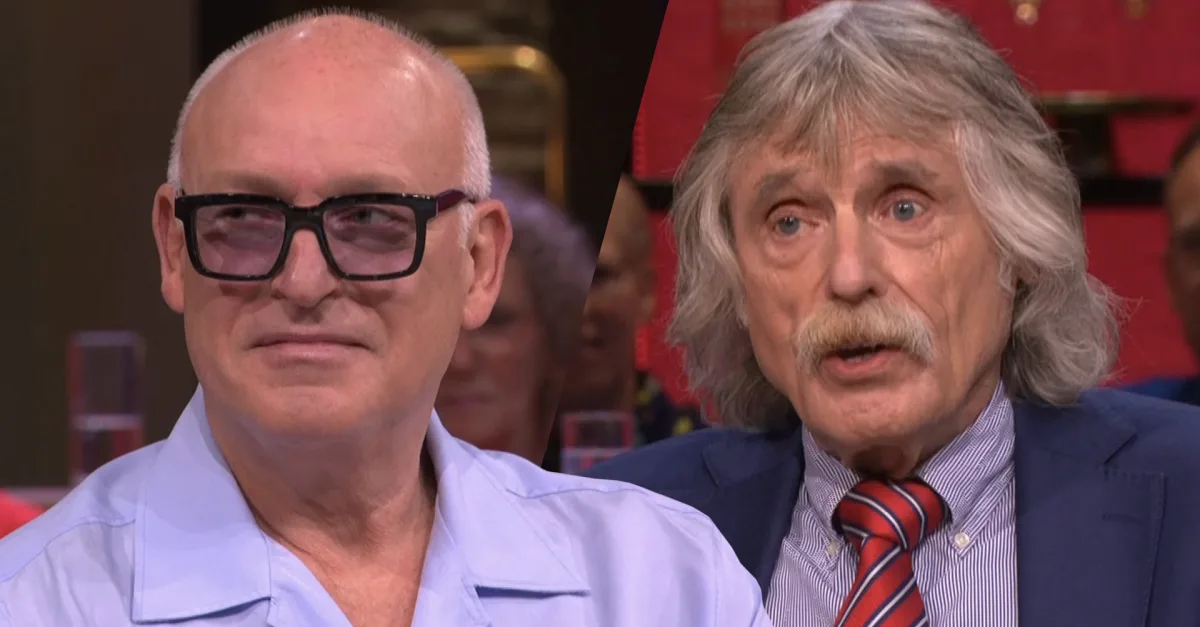 René van der Gijp maakt zich zorgen om Johan Derksen | Shownieuws