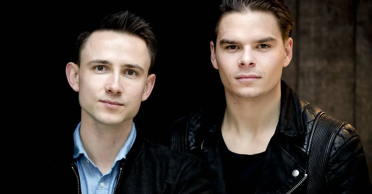 Lucas & Steve-dj vader geworden tijdens Vrienden van Amstel-reeks ...