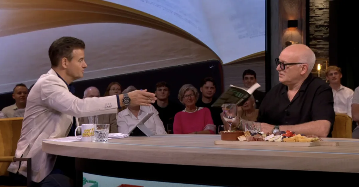René van der Gijp tegen Wilfred Genee: 'Lees maar voor, dit is wat jij ...
