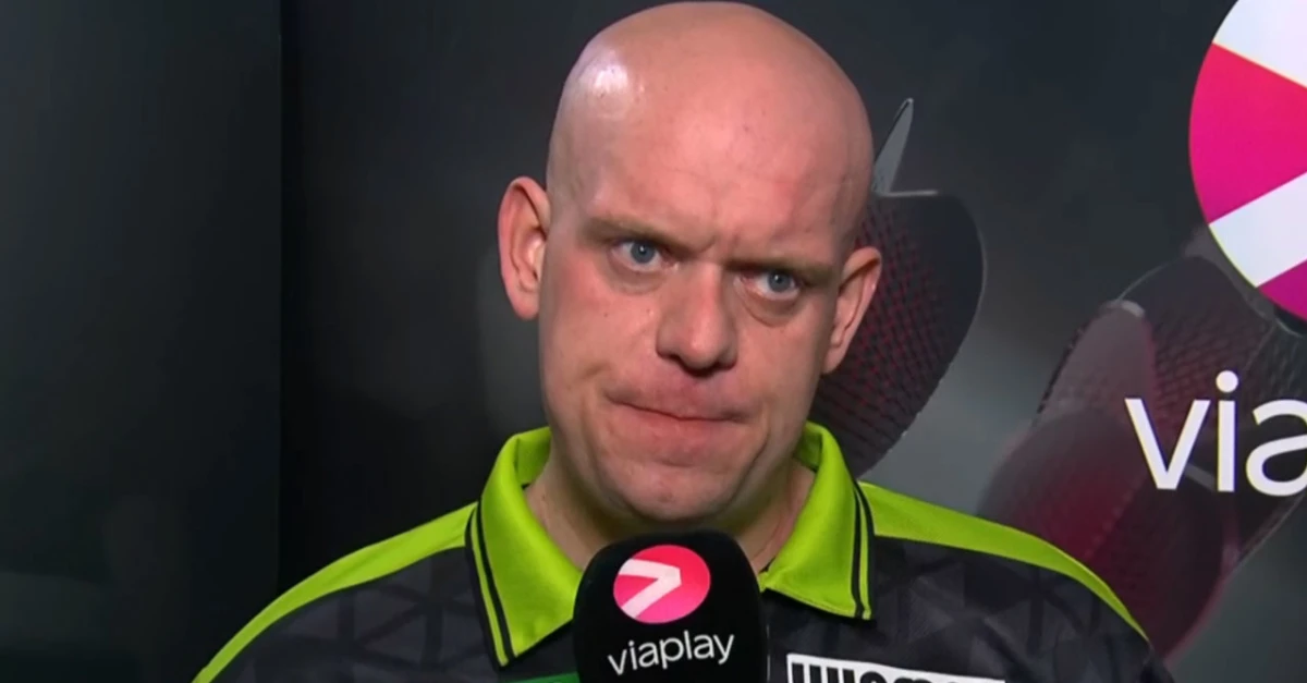 Michael van Gerwen teleurgesteld na uitschakeling op WK darts: 'Hier ...