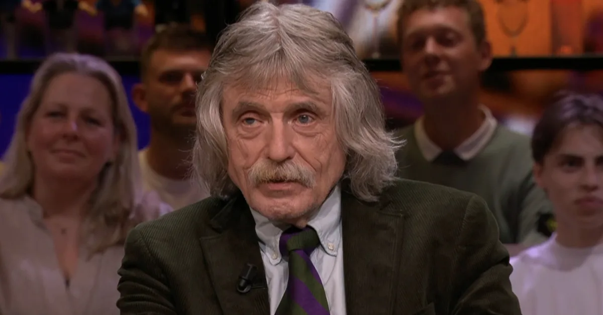 Opluchting bij Johan Derksen groot na goed nieuws over zijn vrouw: 'Was ...