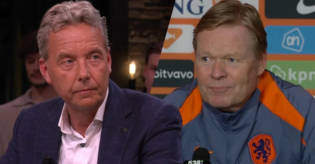 Valentijn Driessen tegen Ronald Koeman: 'Is het een keertje over met ...