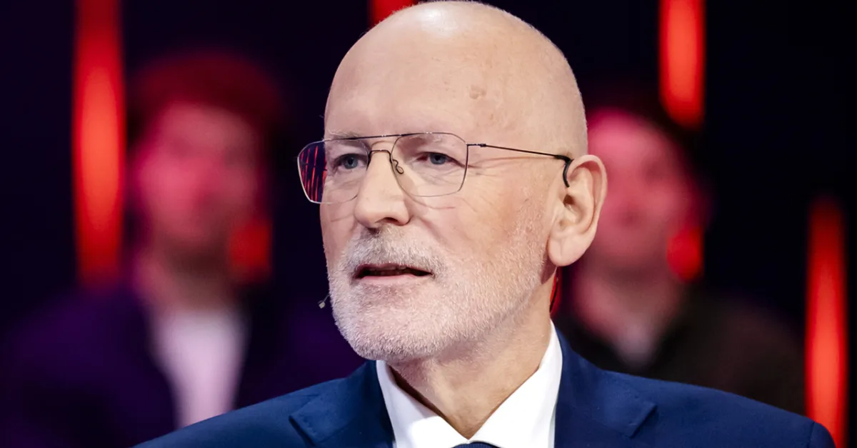 GroenLinks-PvdA doet aangifte om AI-afbeeldingen van Frans Timmermans ...