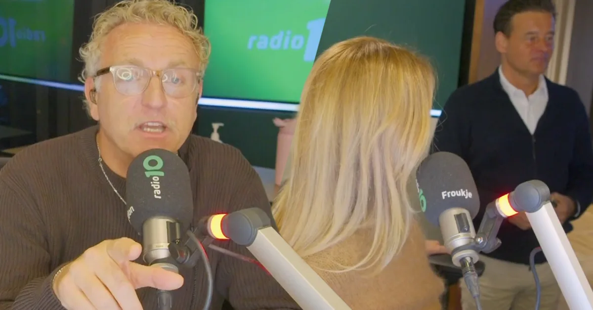 Wilfred Genee verstoort ochtendshow Gordon & Froukje: 'Kijk eens wie ...