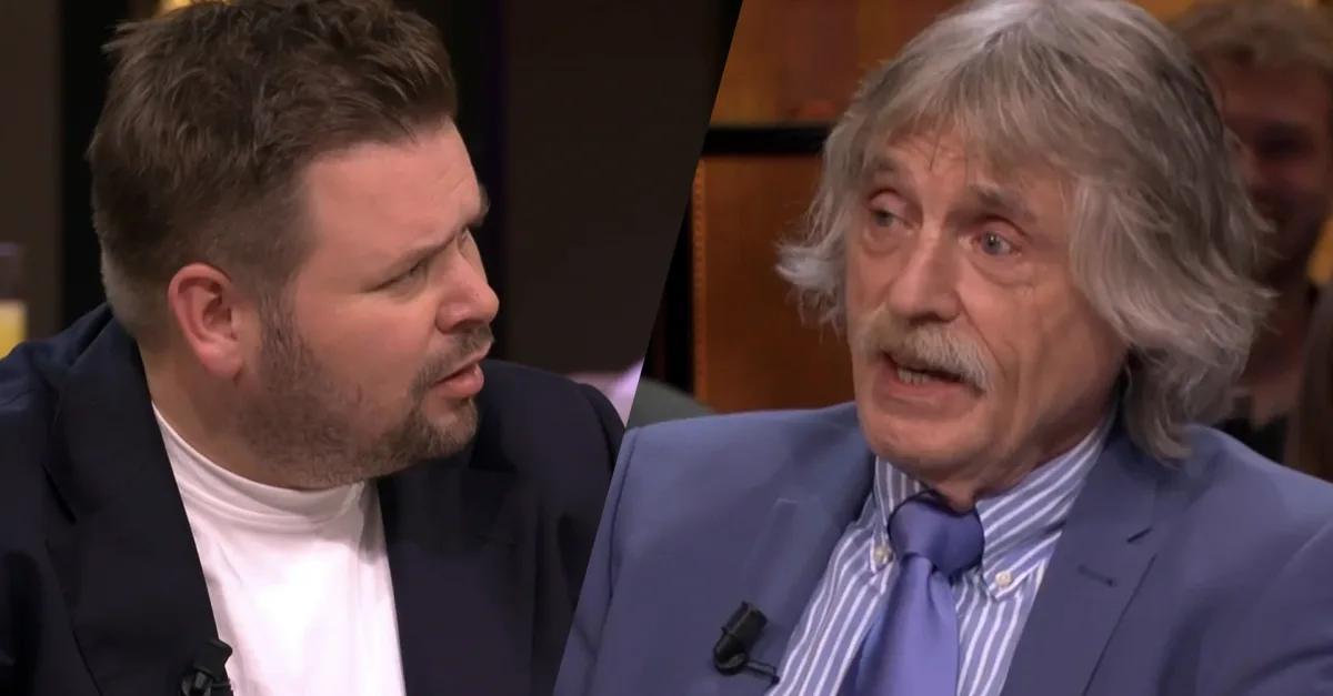 Johan Derksen tegen Thomas van Groningen: 'Als ik John de Mol was, had ...