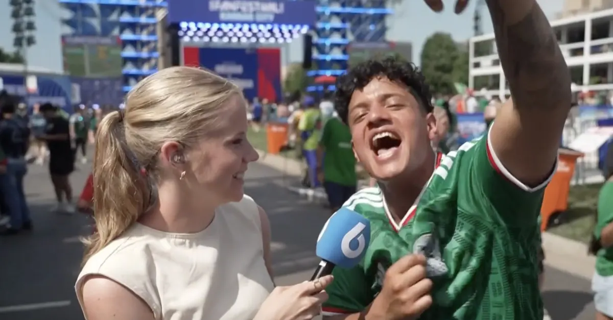 Video: Noa Vahle kijkt openingswedstrijd WK tussen enthousiaste ...