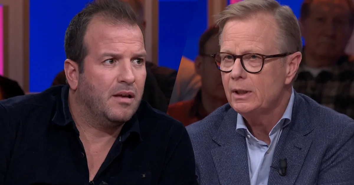 Van der Vaart: 'Arno, ik denk dat jij echt, en dat meen ik serieus ...