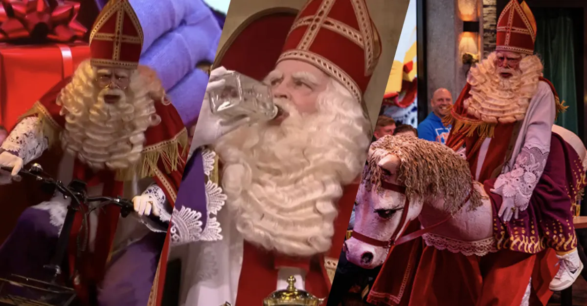 Zien! De legendarische optredens van Sinterklaas bij Vandaag Inside ...