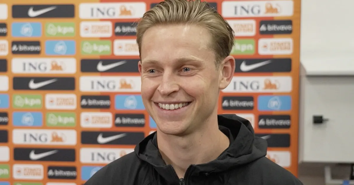 Frenkie de Jong na nederlaag tegen Algerije: 'Ik heb er nog steeds héél ...