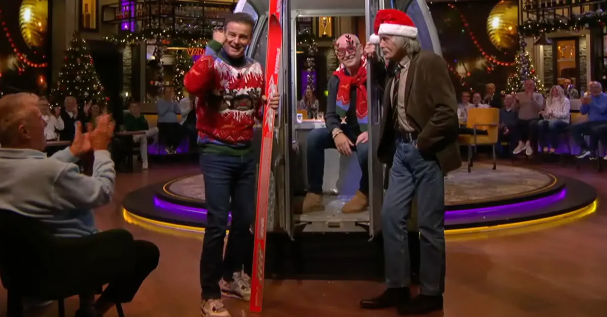 Johan Derksen, Wilfred Genee en René van der Gijp hebben kerstboodschap ...