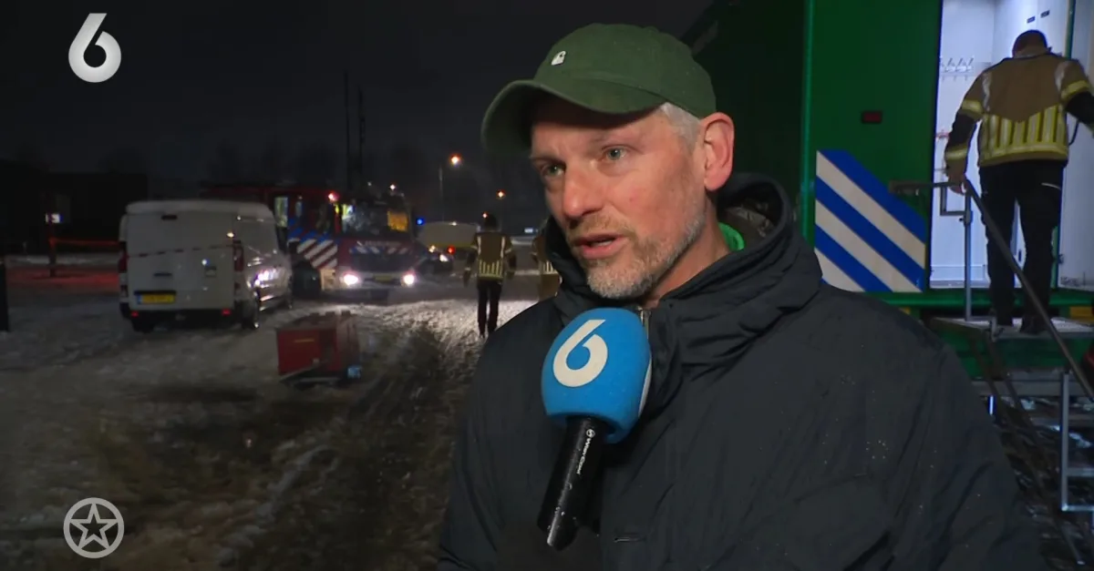 Schrik in Utrecht bij ingestort sportcentrum van Barry Atsma