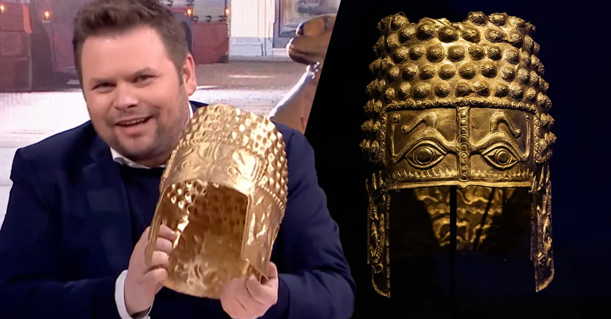 Gestolen Roemeense gouden helm ter waarde van 4,3 miljoen euro ...