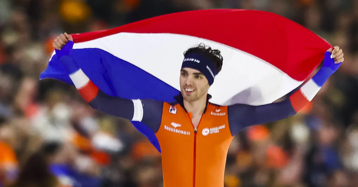 Patrick Roest verovert derde EK-goud op 5000 meter | Vandaag Inside