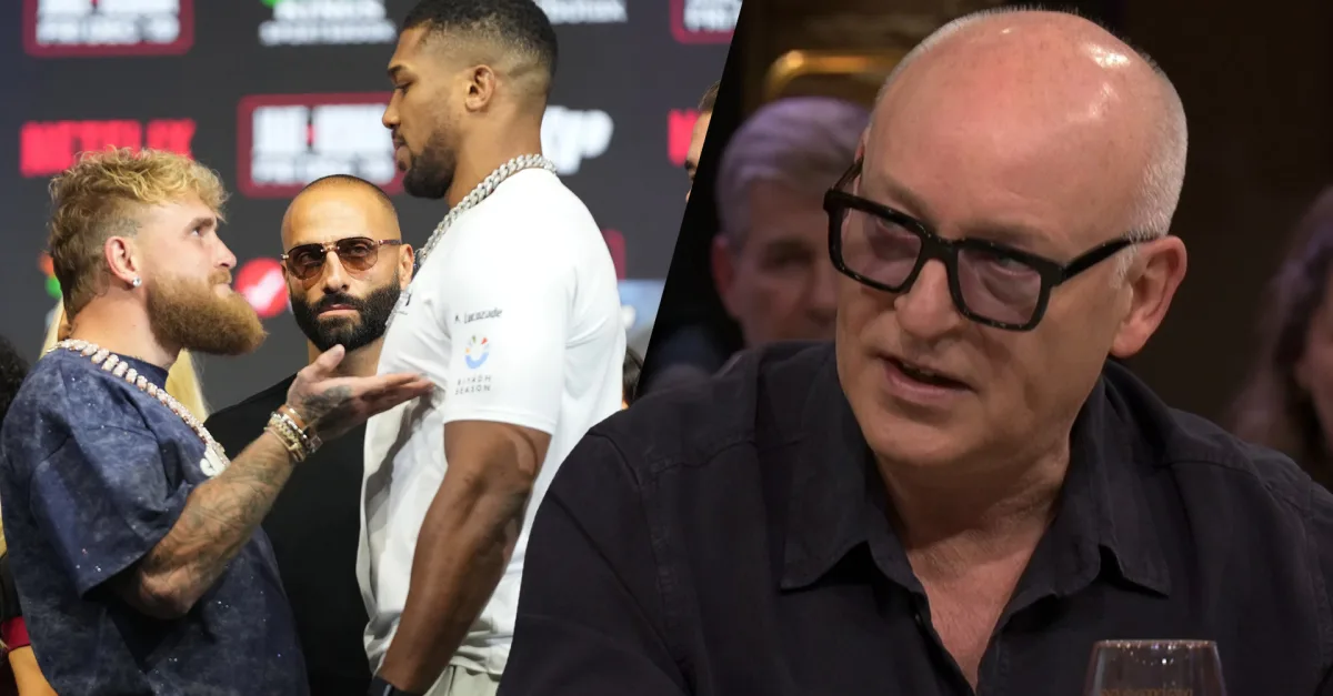 René van der Gijp vreest voor Jake Paul tijdens gevecht met Anthony Joshua: 'Dán is 'ie dood ...