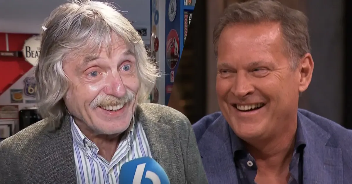 Johan richt zich met knipoog tot Albert Verlinde: 'Krijg de klere ...