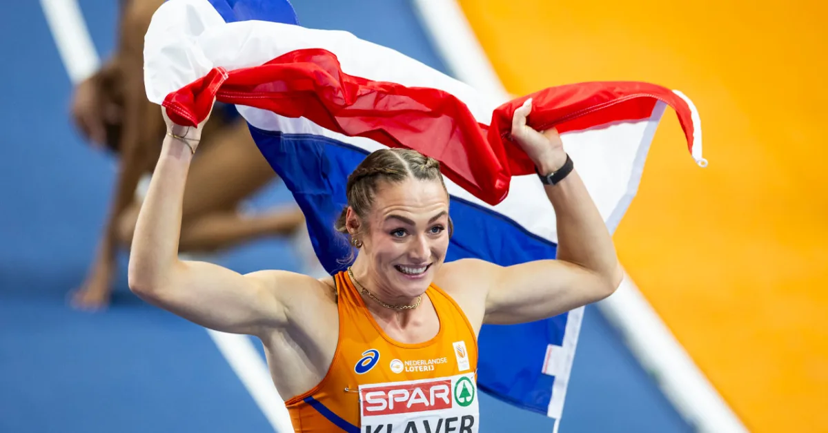 Lieke Klaver wint op EK indoor gedroomde gouden medaille op 400 meter ...