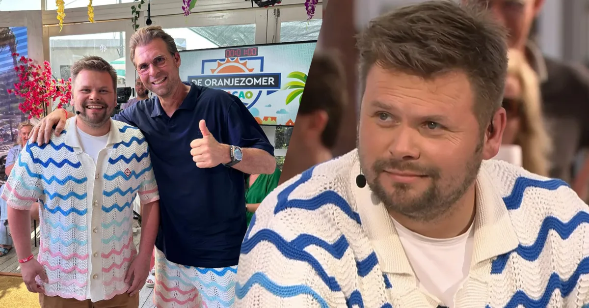 Thomas van Groningen trekt outfit Rutger Castricum aan: 'Een zonnesteek ...