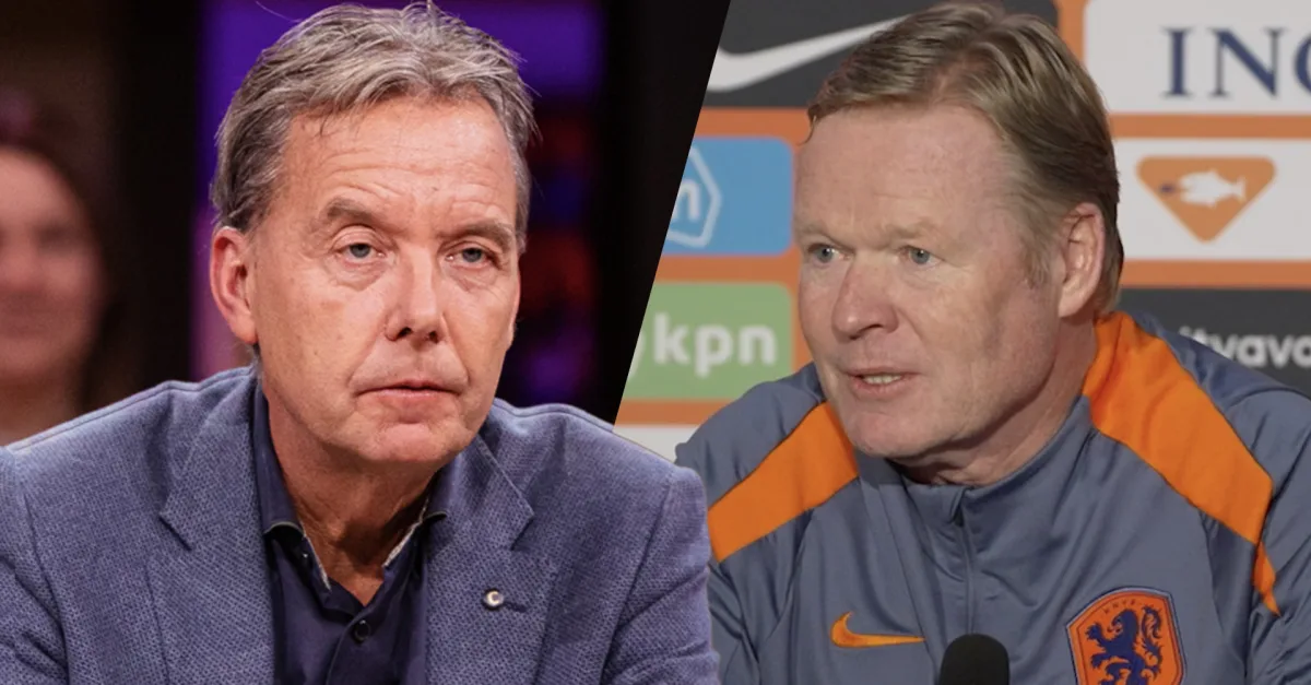 Ronald Koeman in discussie met Valentijn Driessen over toekomst bij Oranje: 'Vind jij dat ja ...