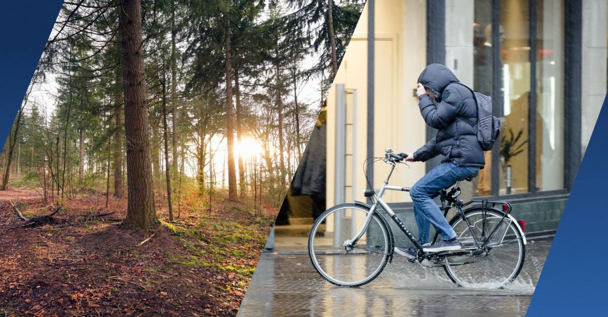 Van droog en zonnig naar nat en winderig: weer slaat om | Hart van ...