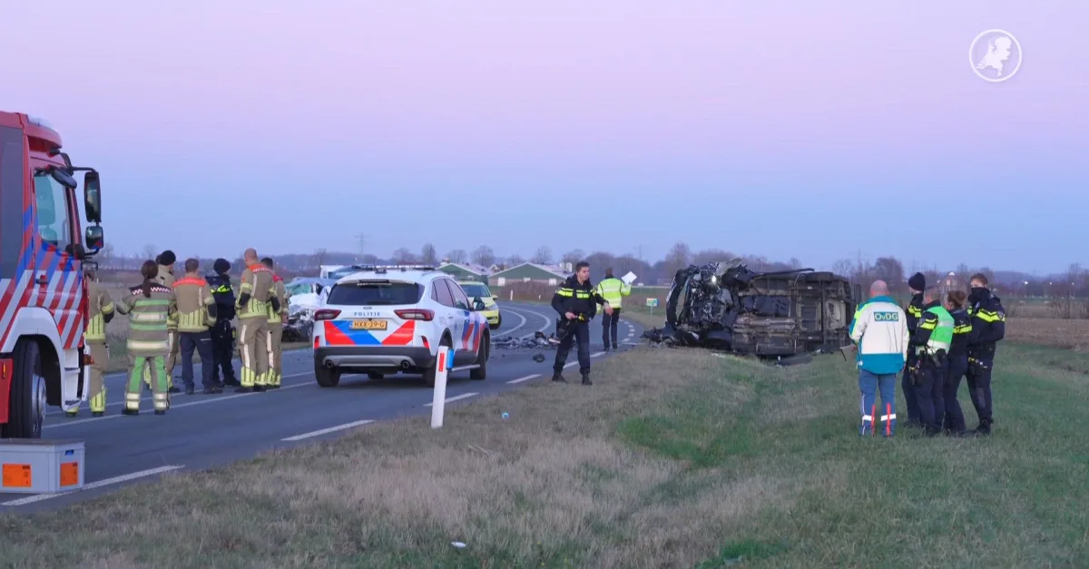 Vrouw overleden na ongeval op N421 in Odijk