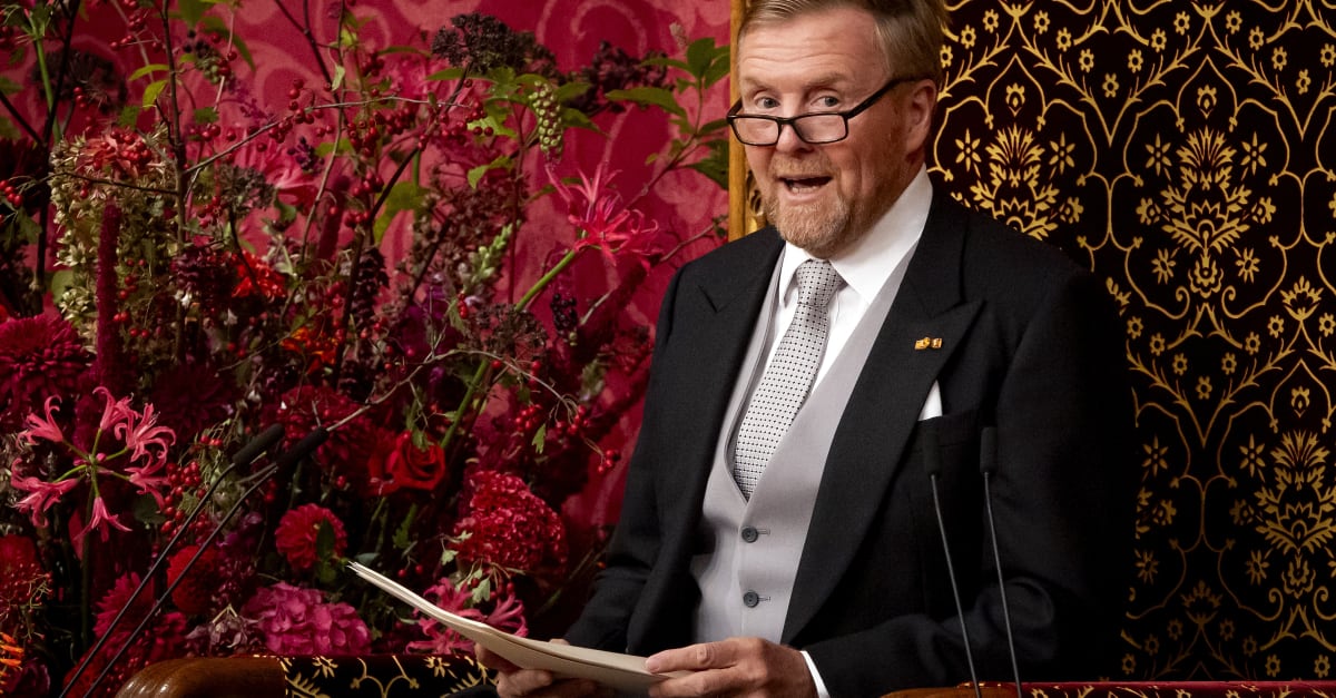 Koning roept in troonrede op tot verbinding in verdeelde samenleving ...