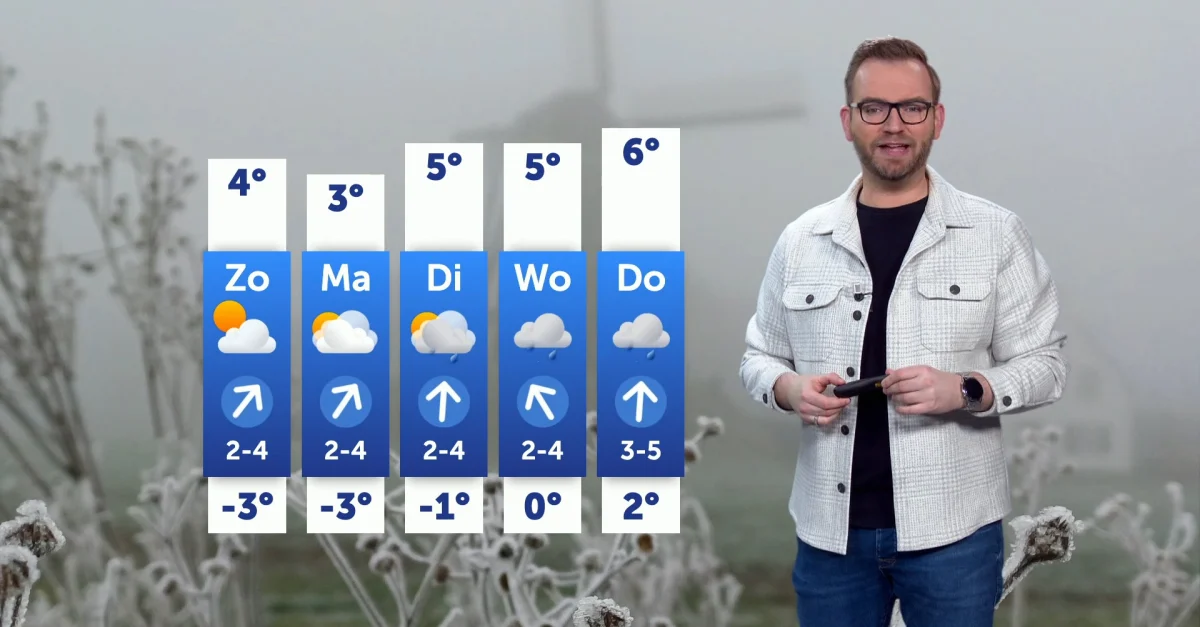 Op veel plaatsen paar graden nachtvorst dit weekend