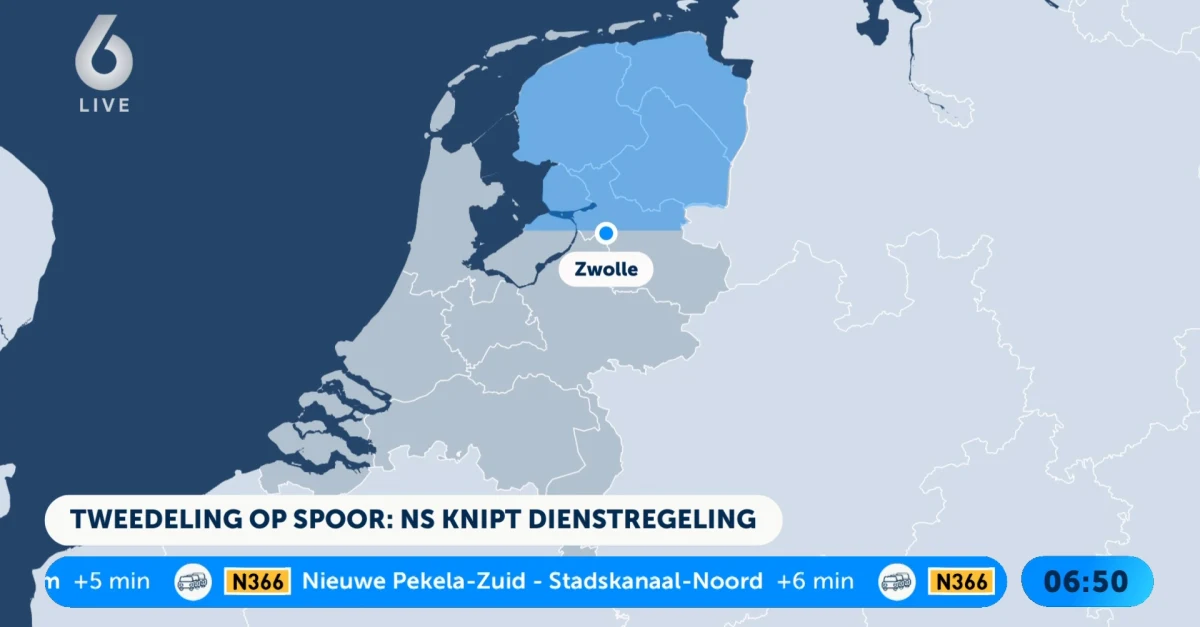 Treinen in noorden rijden weer, NS 'knipt' dienstregeling