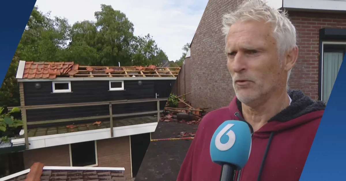 Tornado richt ravage aan in Glanerbrug: 'Alles vloog door de lucht ...