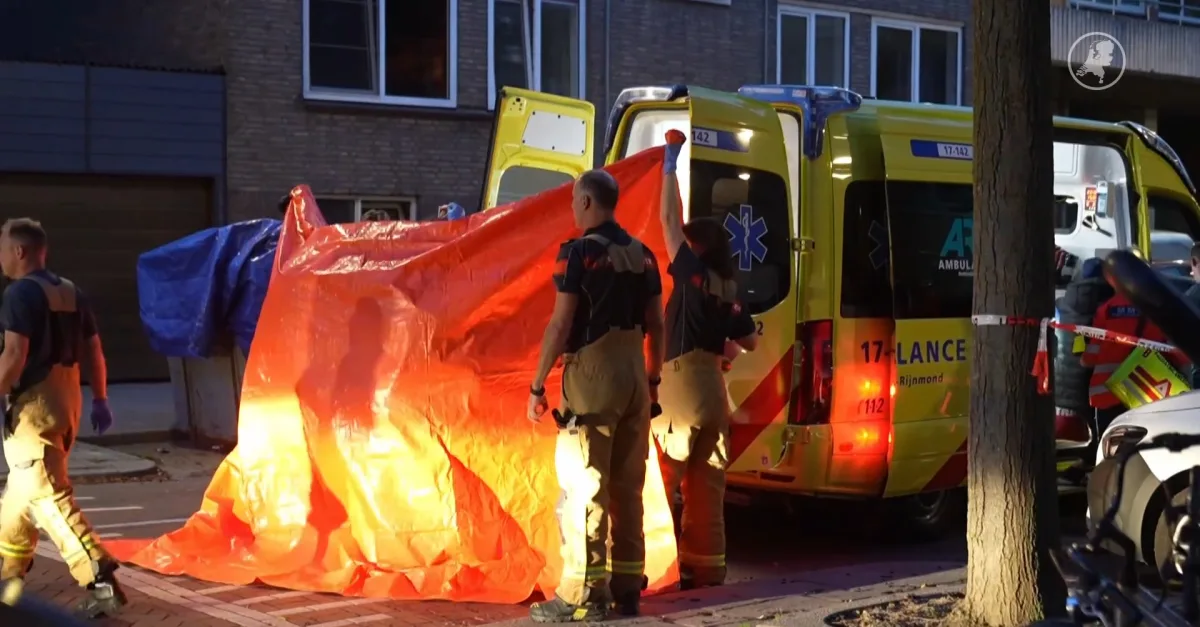 Peuter uit het raam gevallen in Rotterdam en overleden