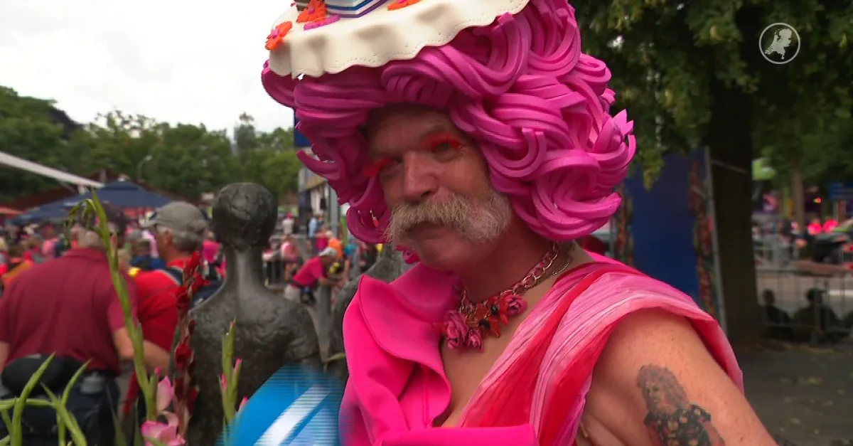 Patrick verloor zijn man Rob, maar neemt hem mee tijdens 4Daagse