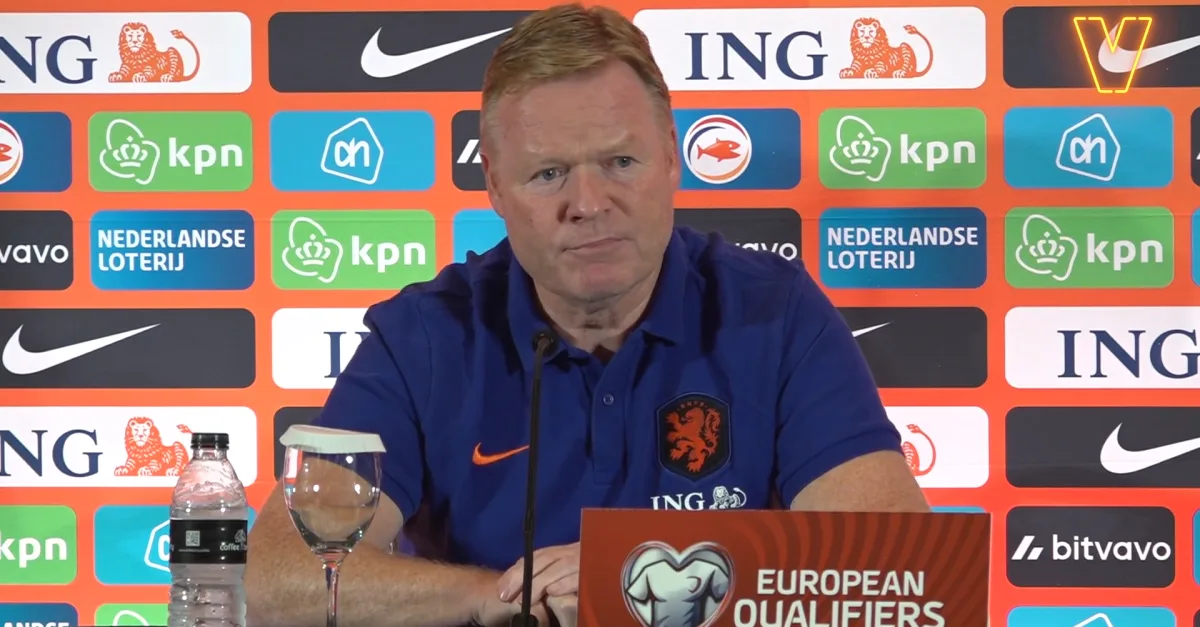 Vandaag Inside: Koeman verklapt basisplaats tegen Griekenland: ‘Ik vind ...