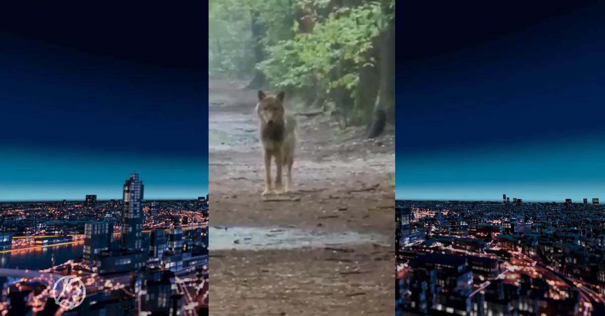 Wolf gespot in Zeist?