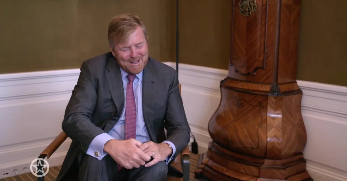 Shownieuws: Tim den Besten spreekt de koning