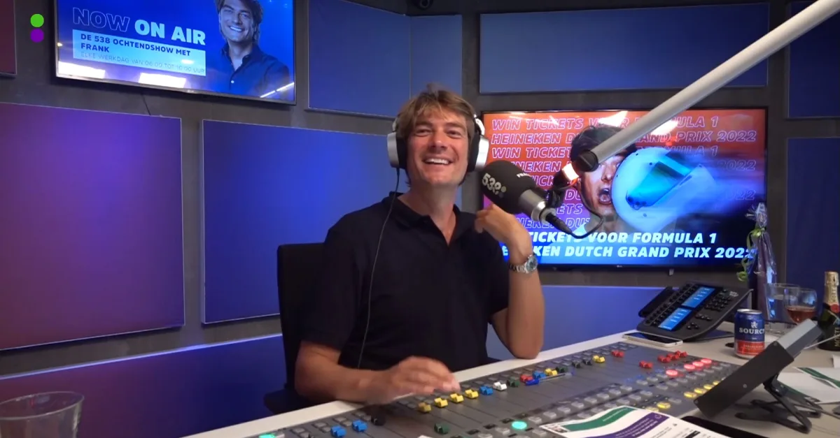 Radio 538: LOL! Jarige Frank gaat écht naar de Verenigde Staten