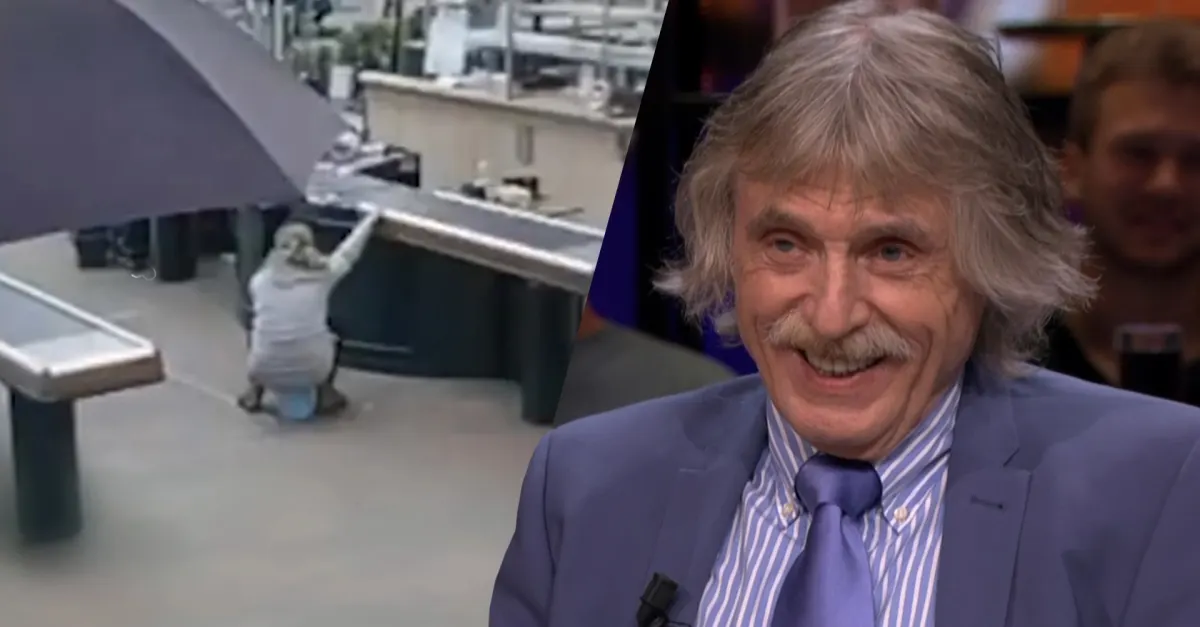 Vandaag Inside: Johan Derksen ziet plassende vrouw in tuincentrum: 'Ze ...