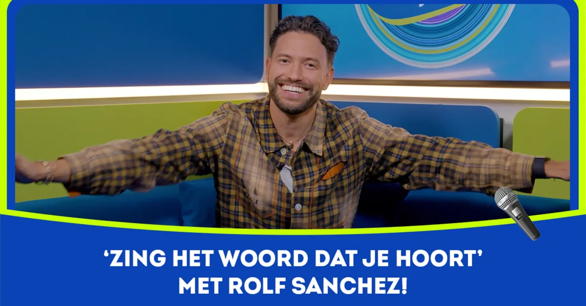 Sky Radio: 'Zing het woord dat je hoort' met Rolf Sanchez!