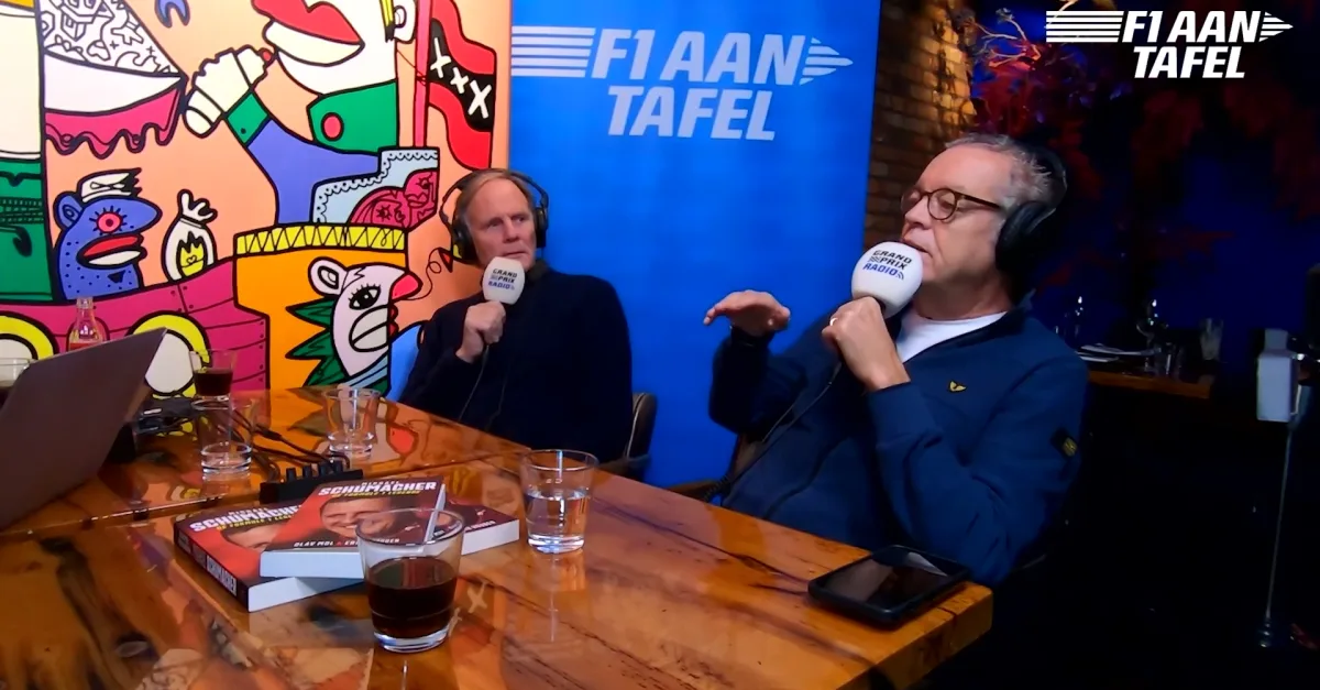 F1 aan Tafel: Frans Verschuur: 'Stewards willen gewoon een Brit als ...