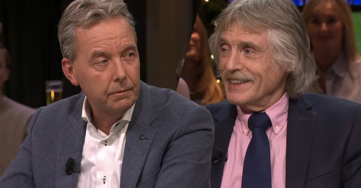 Vandaag Inside: Johan Derksen confronteert Valentijn Driessen met Ajax ...
