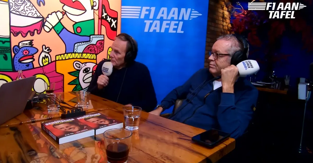 F1 aan Tafel: Frans Verschuur over Michael Schumacher: 'Ik vond hem ...