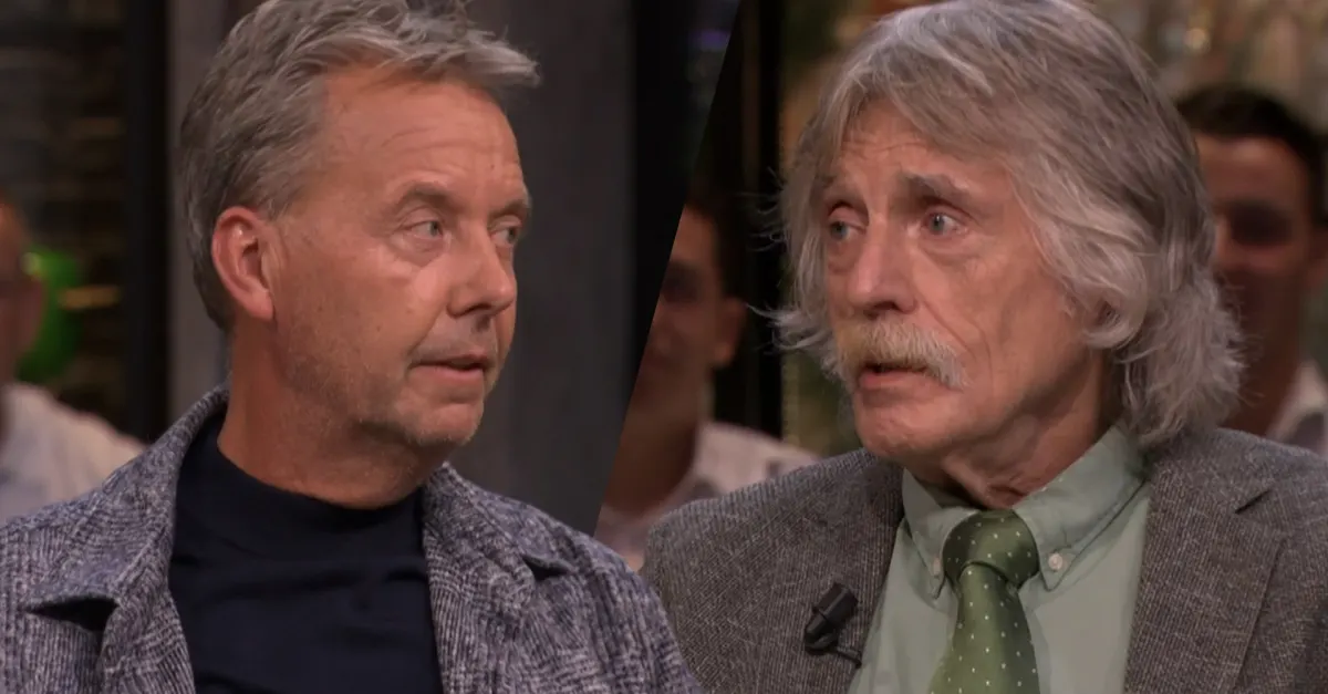 Vandaag Inside: Johan Derksen tegen Valentijn Driessen: ‘Jij moet echt ...