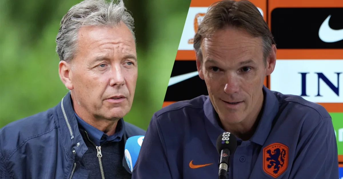 Valentijn Driessen in discussie met perschef KNVB: 'Niet helemaal ...